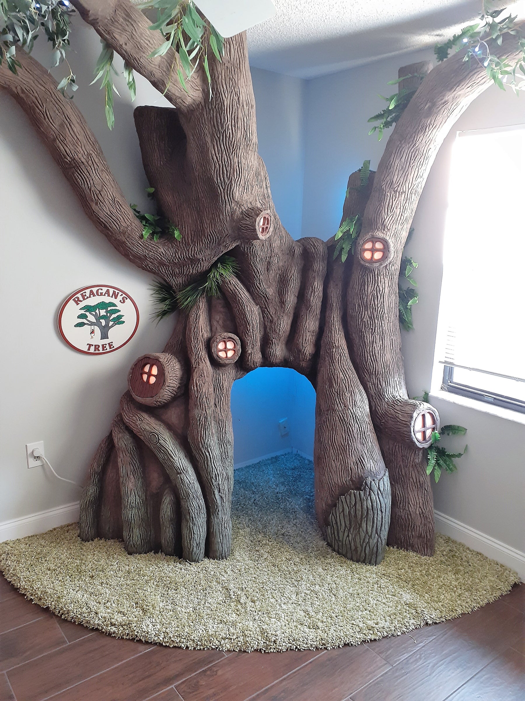 "The Original" Tree Bark Concrete Texture Roller Set, 3 Concrete Textu ...