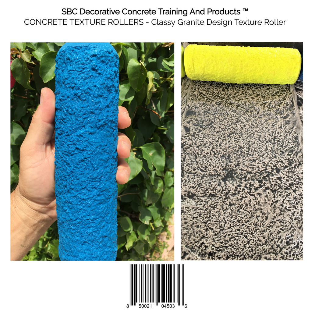Concrete Texture Rollers - Classy Granite Design Texture Roller – SBC ...